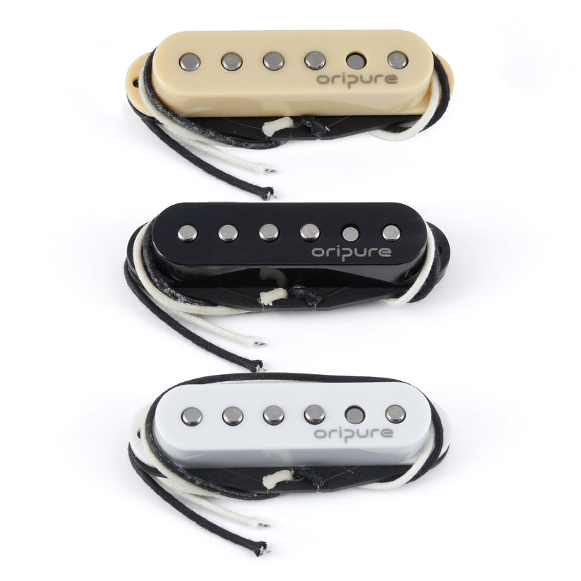 OriPure TSF558 Alnico V Staggered Pole Vintage Single Coil Pickups